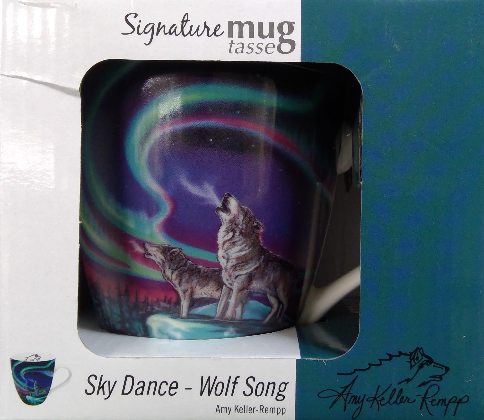 Indigenous Collection Signature Mug. Sky Dance Wolf Song – W Dry Goods ...