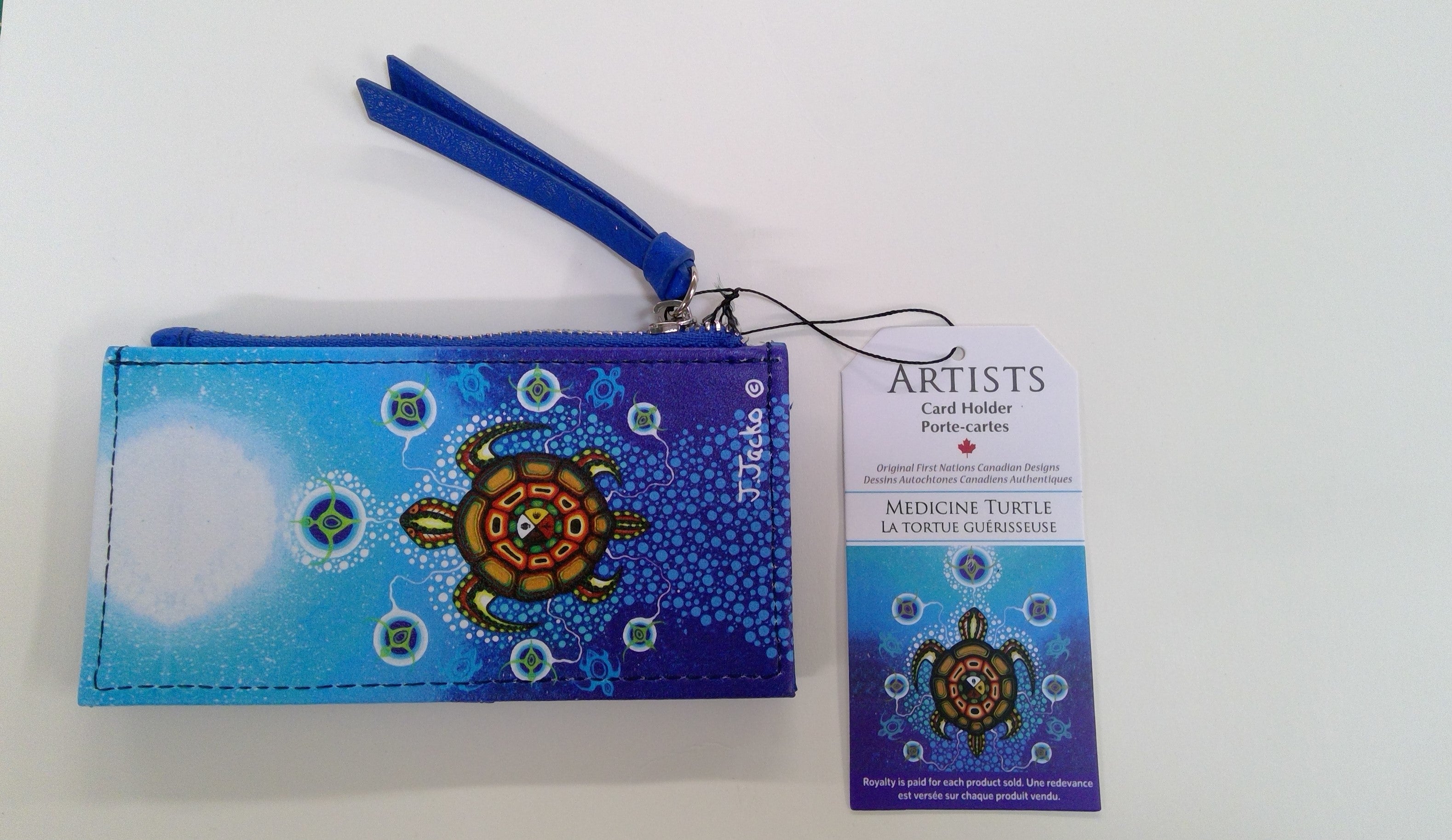 Medicine Turtle - Card holder – W Dry Goods & Gifts