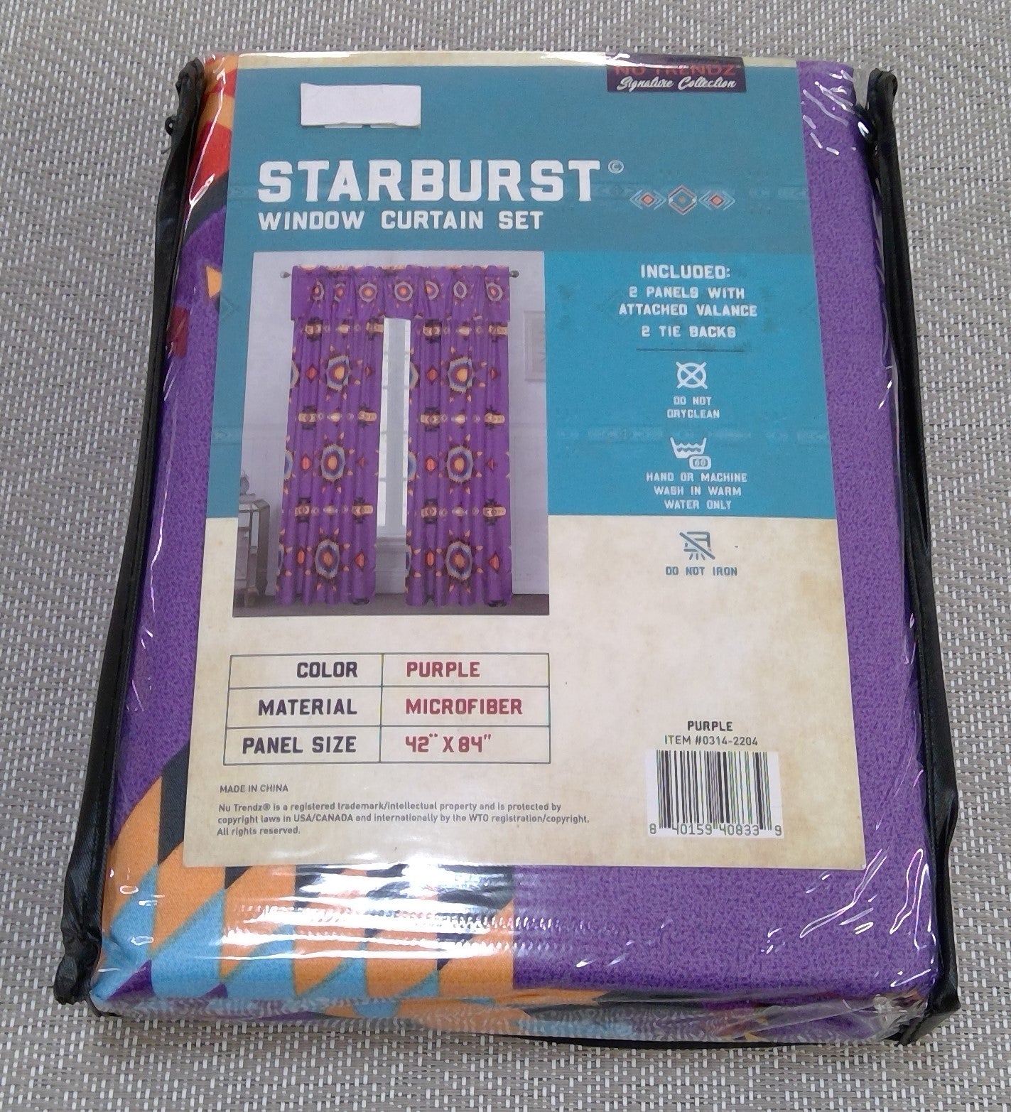 Starburst Window Curtain Set – W Dry Goods & Gifts