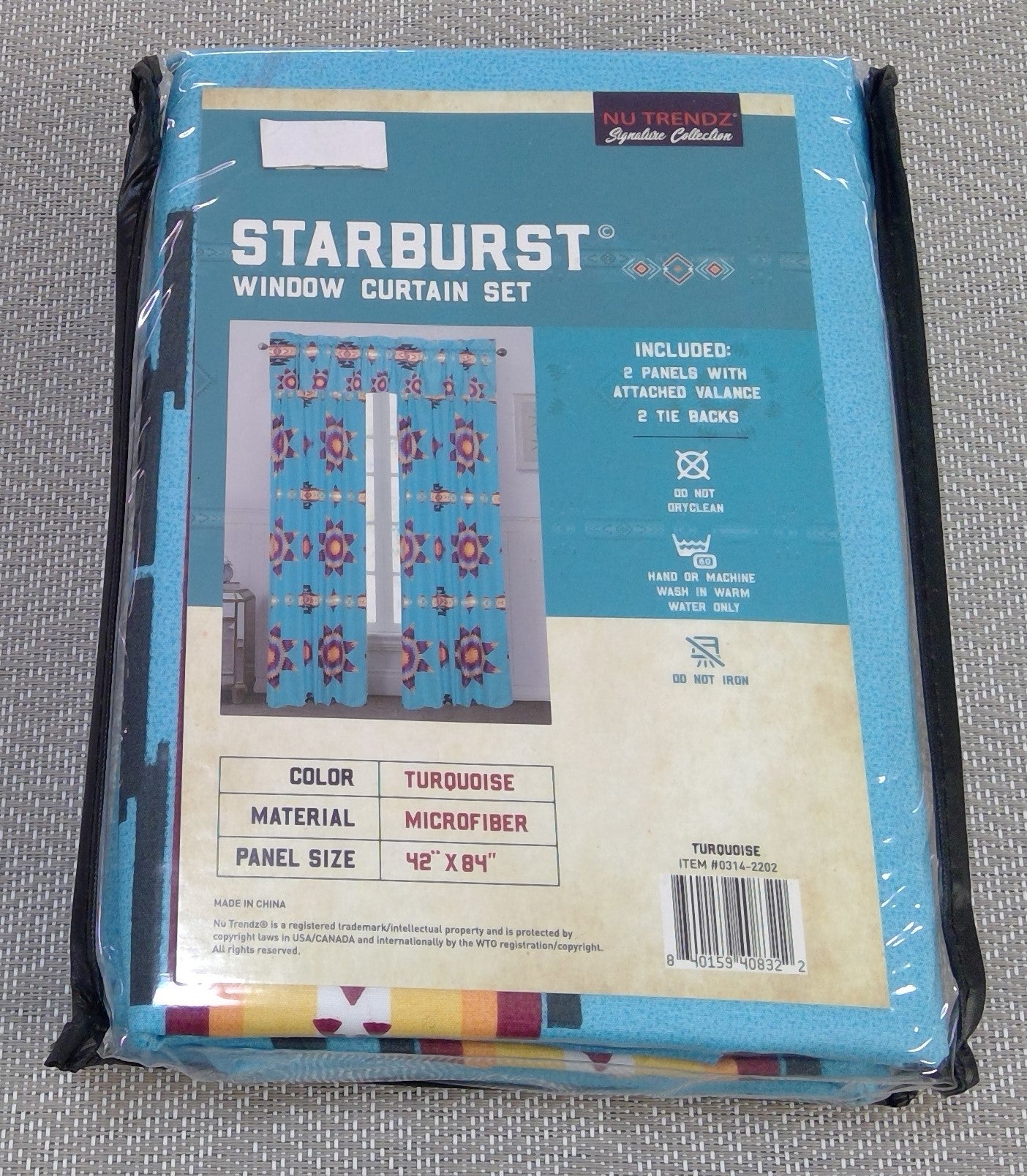 Starburst Window Curtain Set – W Dry Goods & Gifts