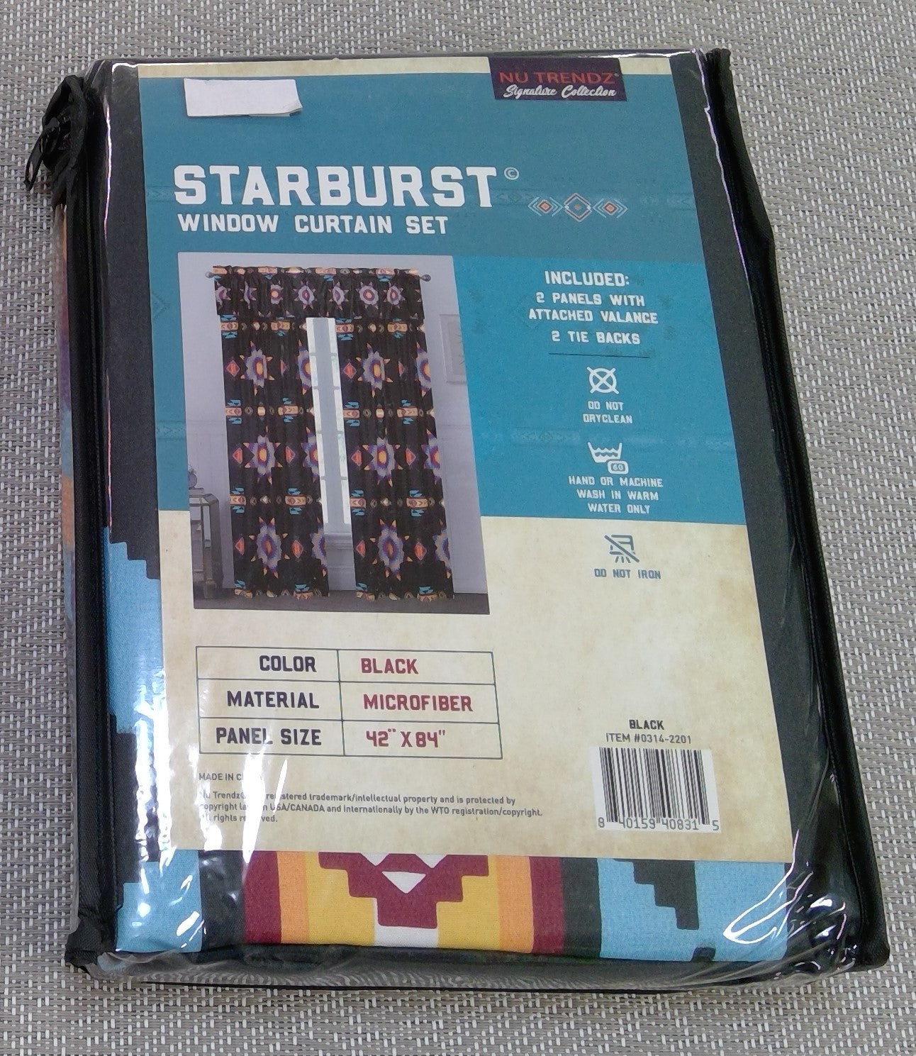 Starburst Window Curtain Set – W Dry Goods & Gifts